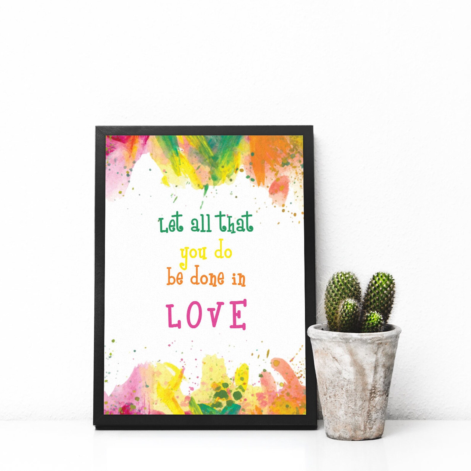 Bible Scripture Art, Bible Verse Print, Bible Verse Art Print, Bible ...