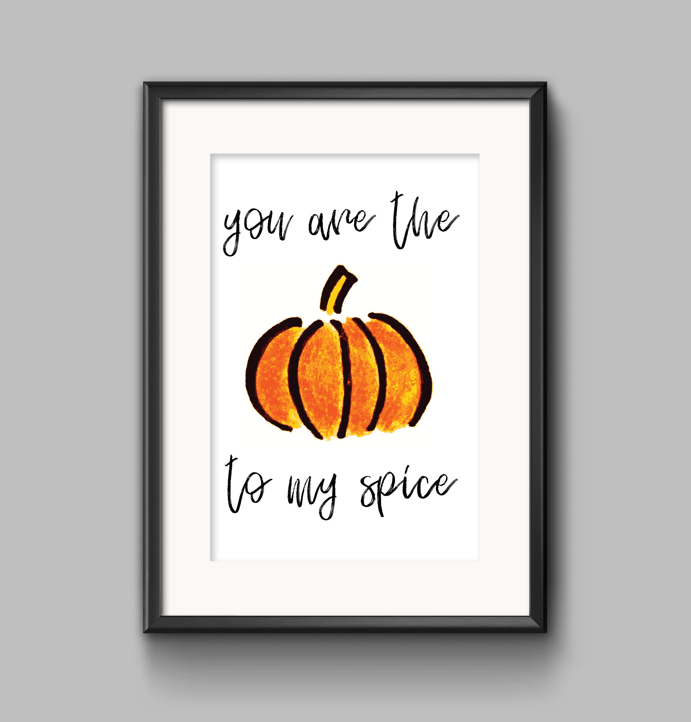 Cute Fall Decor, Funny Fall Signs, Fall Door, You Are the Pumpkin to My ...