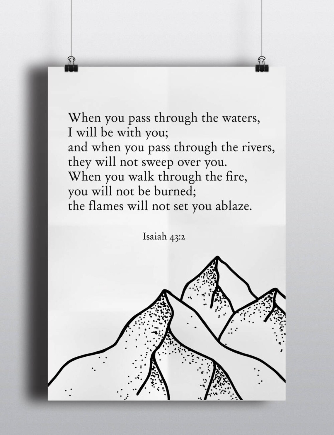 Bible Verse Art, Bible Art, Bible Scripture, Verse Print, Bible Verse ...