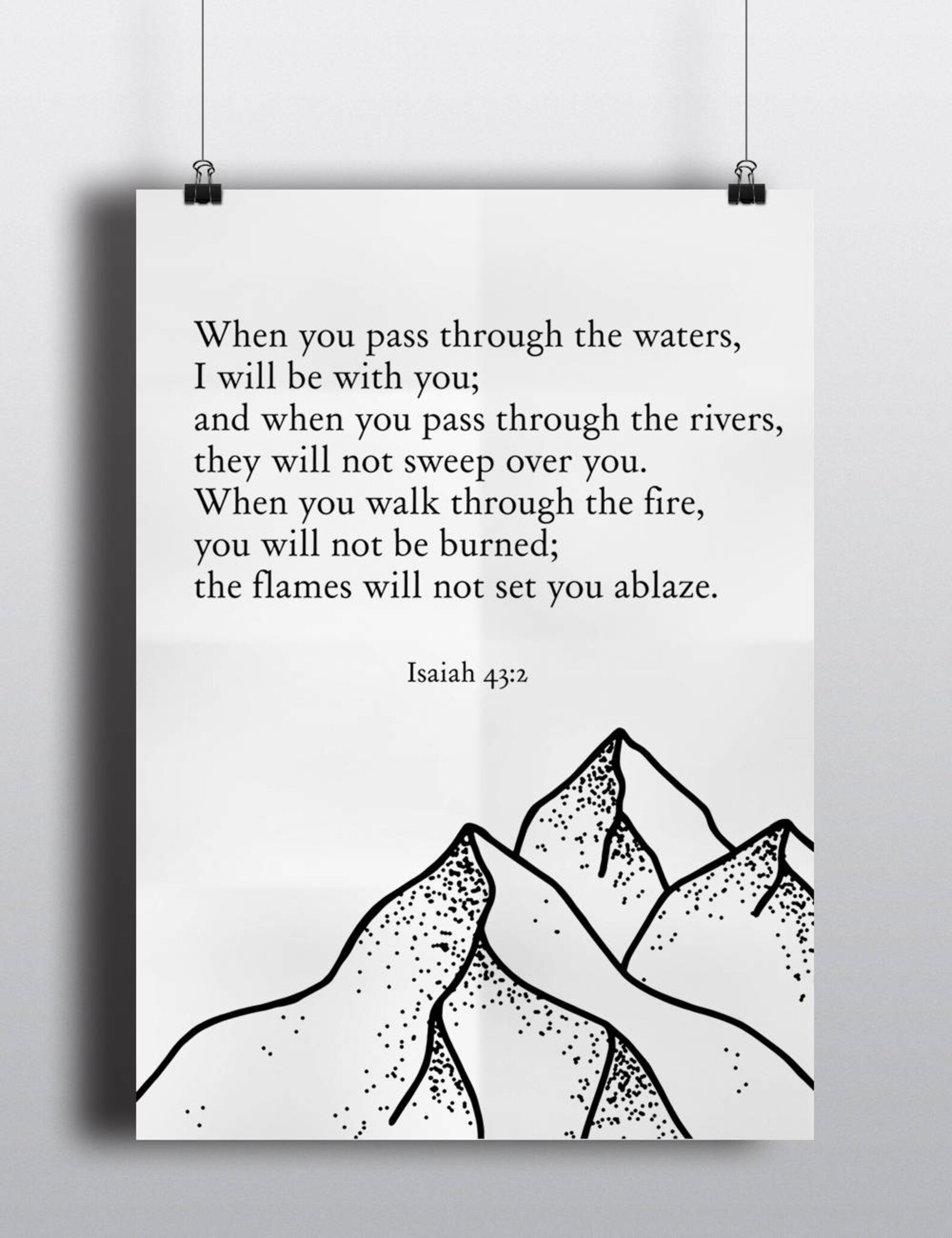 Bible Verse Art, Bible Art, Bible Scripture, Verse Print, Bible Verse ...