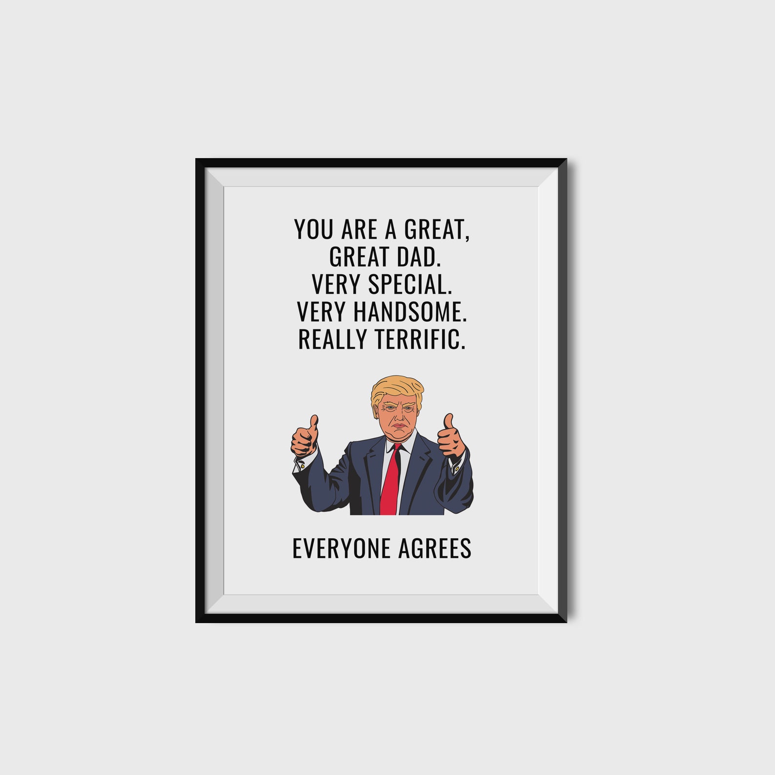 Trump Gifts, Funny Trump Gift, Trump Poster, Funny Gift for Dad, Funny ...