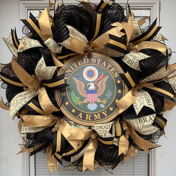 Army Wreath - Etsy