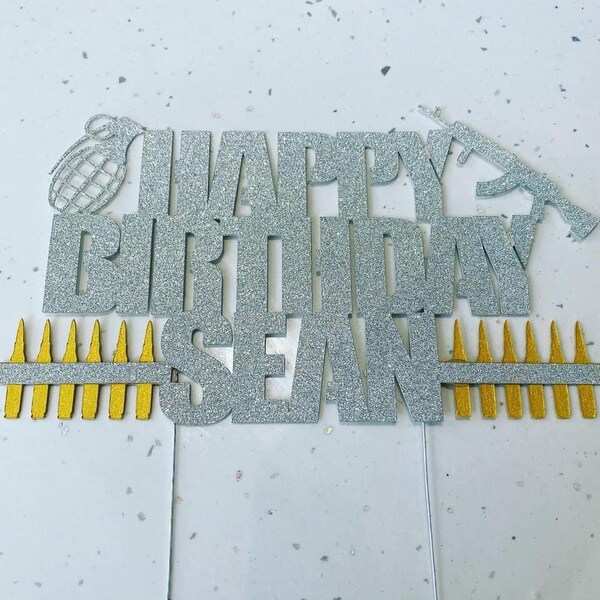 Call of Duty Cake Topper - Etsy UK