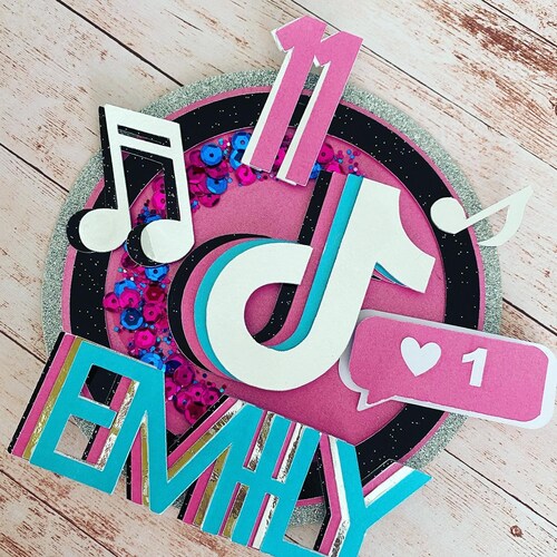 Tik Tok Backdrop - Etsy