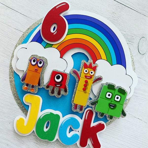 Numberblocks Party - Etsy UK
