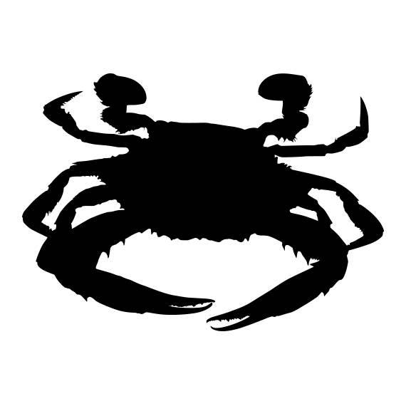 Blue Crab - Vector (.eps .png .svg) - Great for Sillhouette and Cricut ...