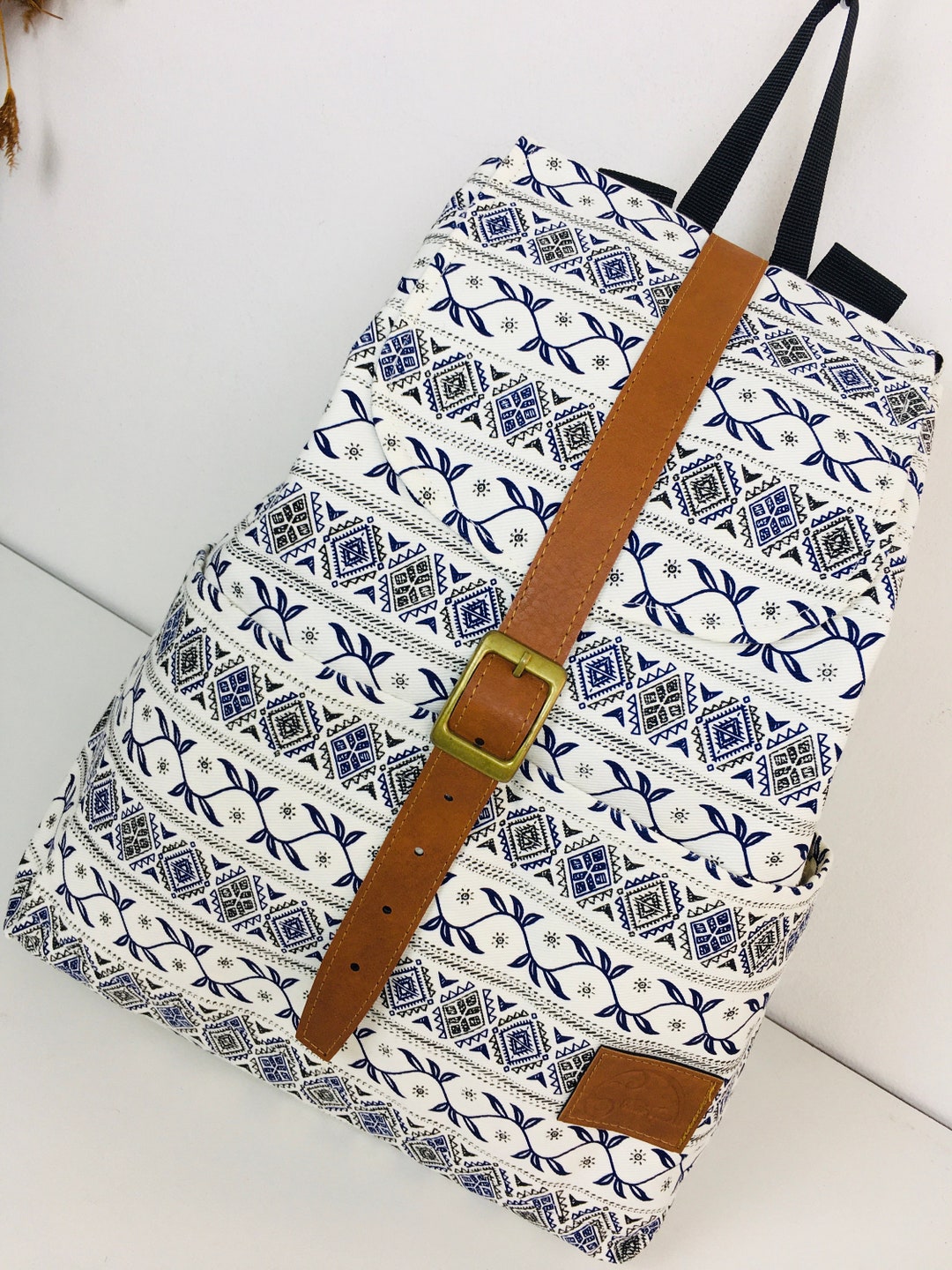 Canvas Backpack Knapsack Graphic Backpack Buckle School - Etsy