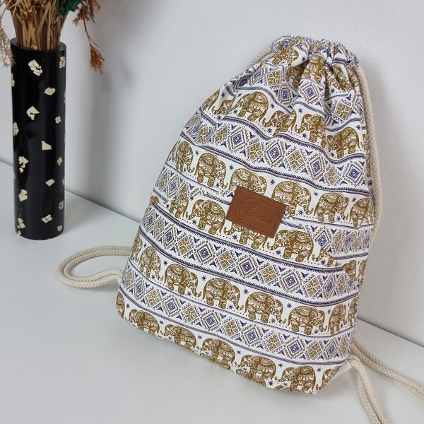 Drawstring Backpack - Etsy