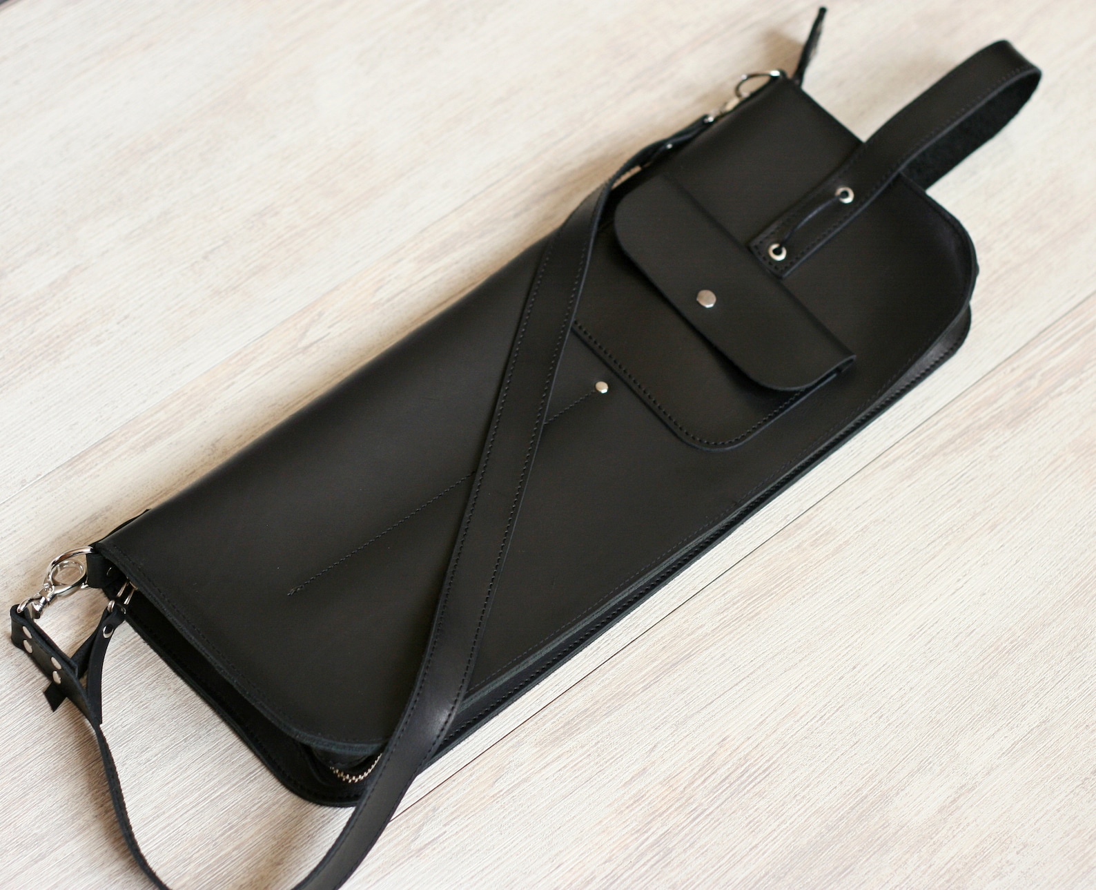 Drum Stick Bag Drumstick Bag With Zip Personalized Leather - Etsy