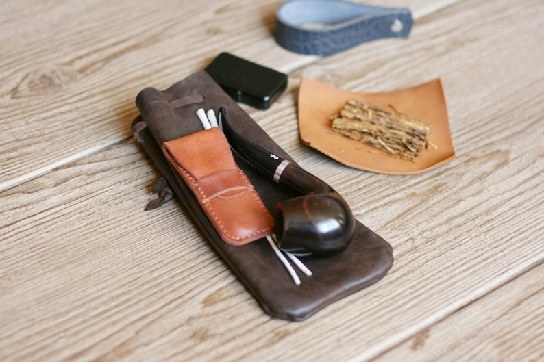 Leather Pipe Bag Pipe Case Personalized Pipe Bag Leather Bag - Etsy