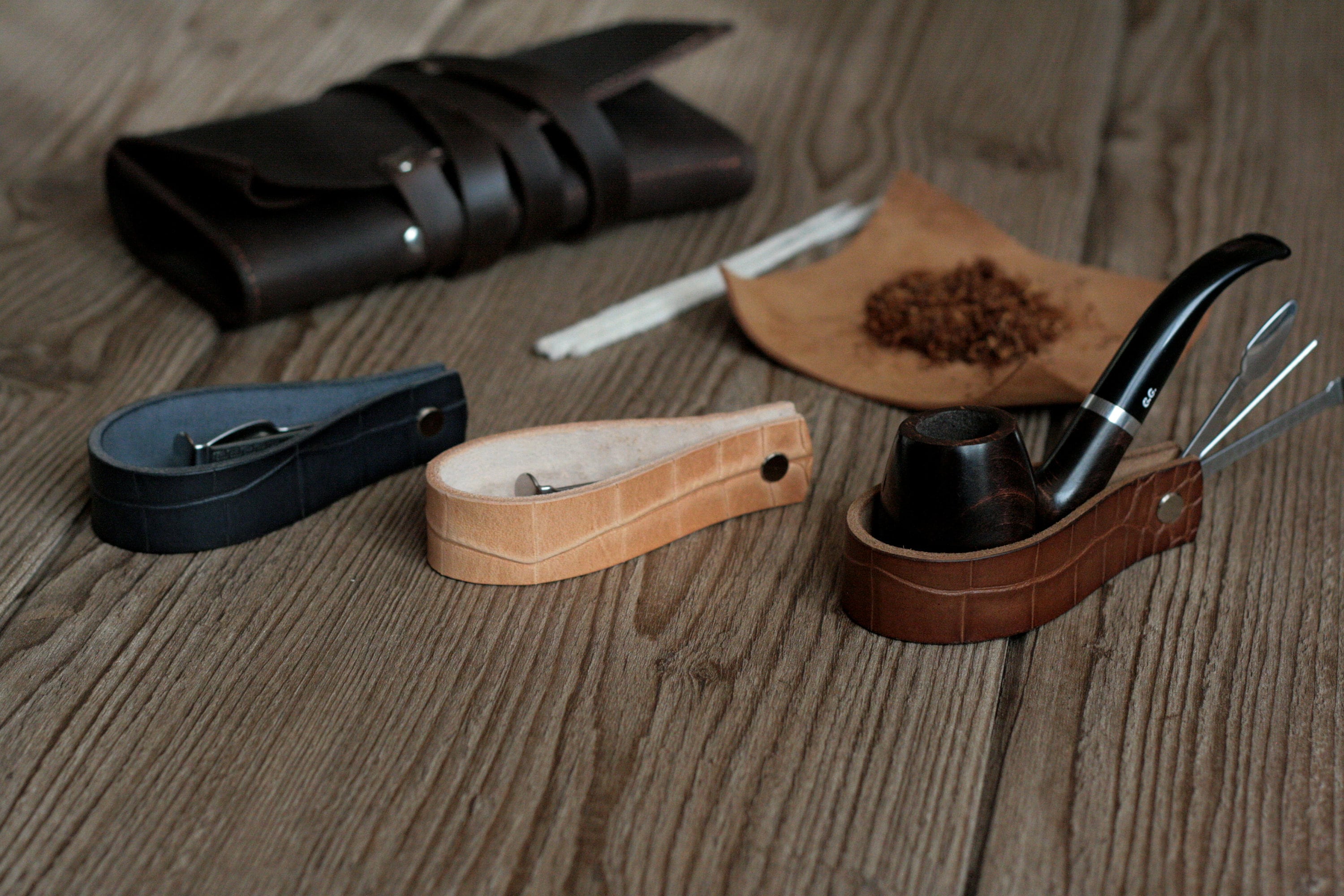 Leather Pipe Stand Pipe Cleaning Tools Pipe Holder Pipe Rack - Etsy