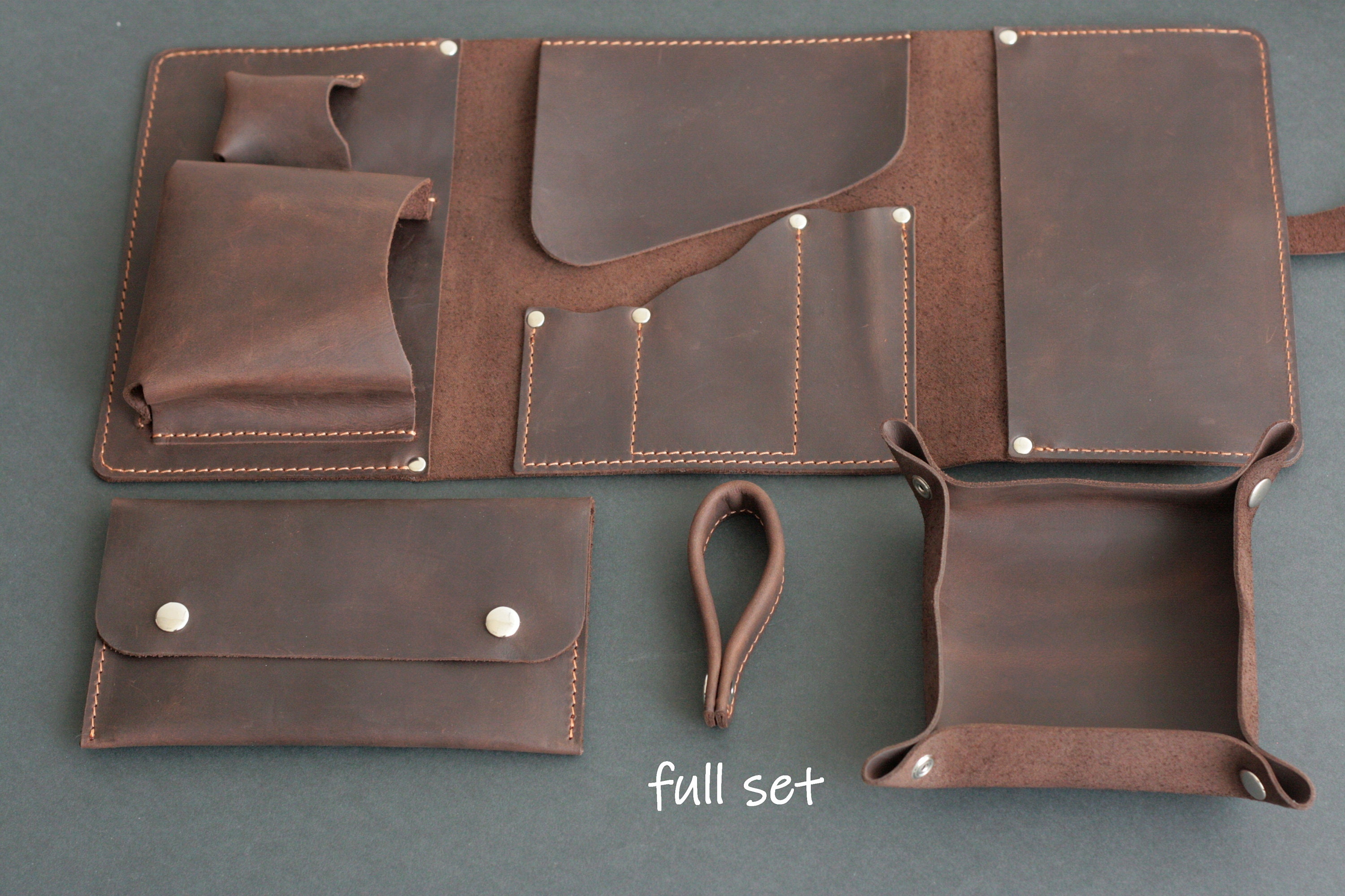 Leather Pipe Pouch Leather Pipe Roll Personalized Pipe Pouch Tobacco ...