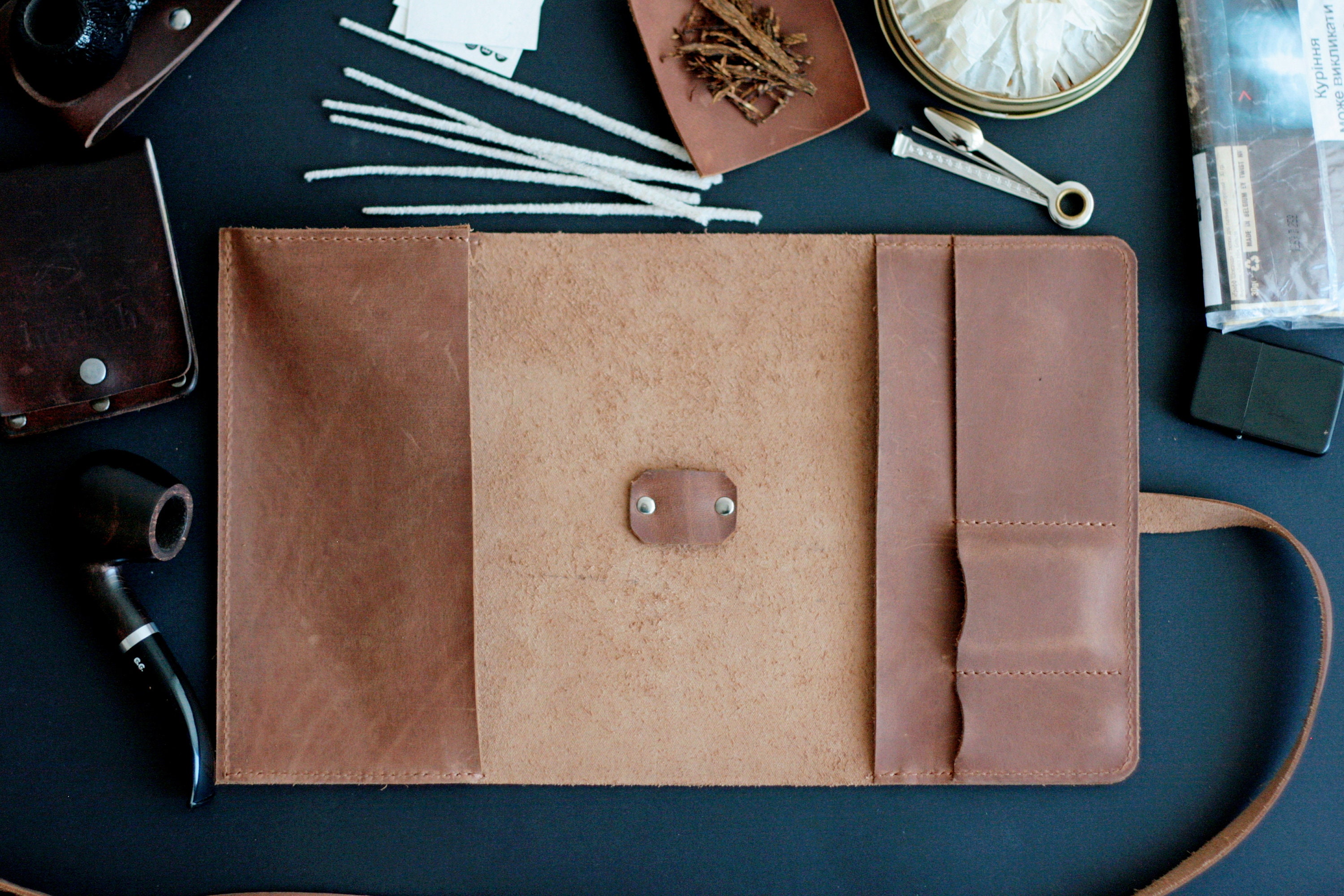 Leather Pipe Roll Leather Pipe Bag Leather Pipe Pouch - Etsy