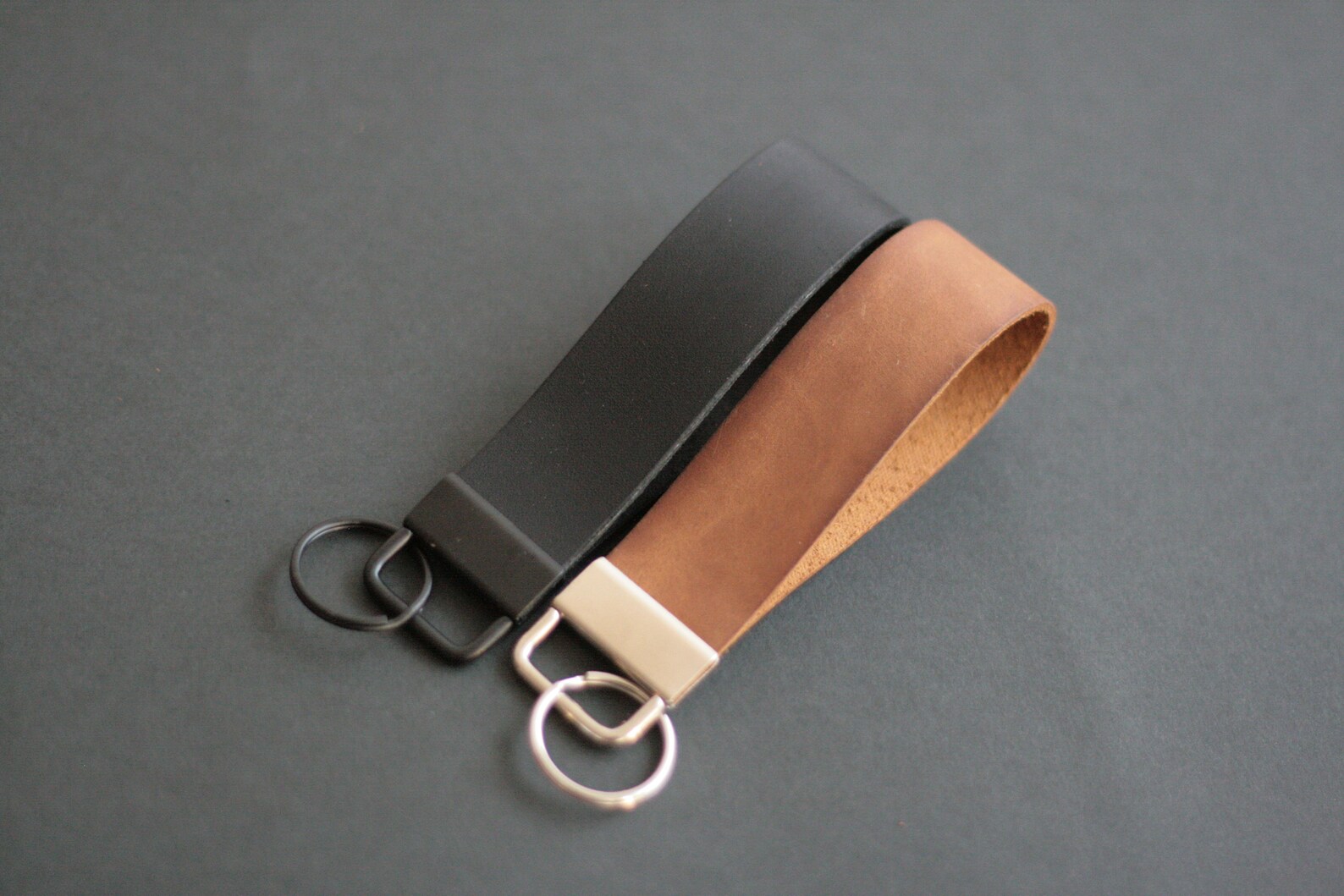 Leather Key Chain Personalized Keychain Custom Leather - Etsy