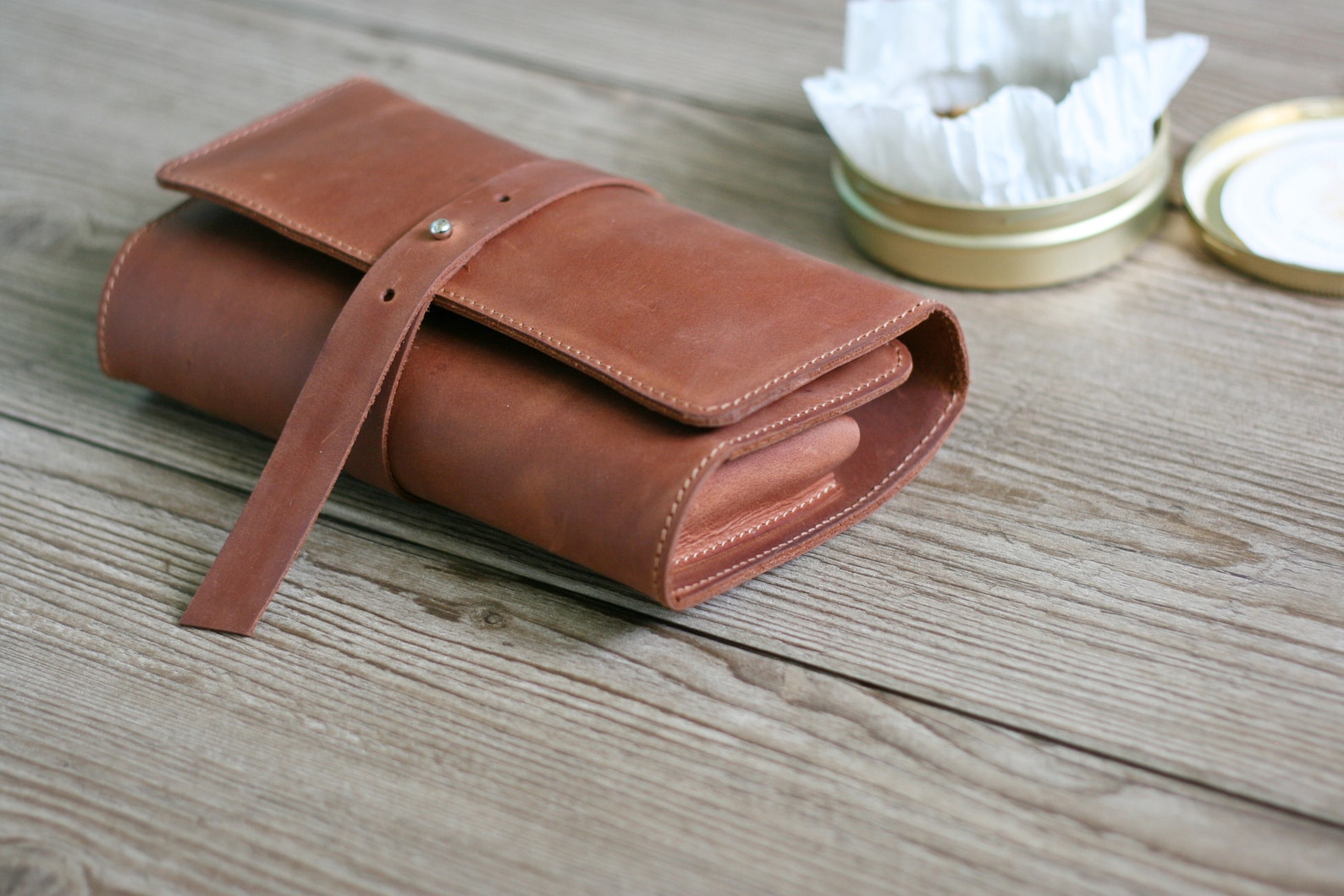 Leather Pipe Pouch Leather Pipe Roll Personalized Pipe Pouch | Etsy