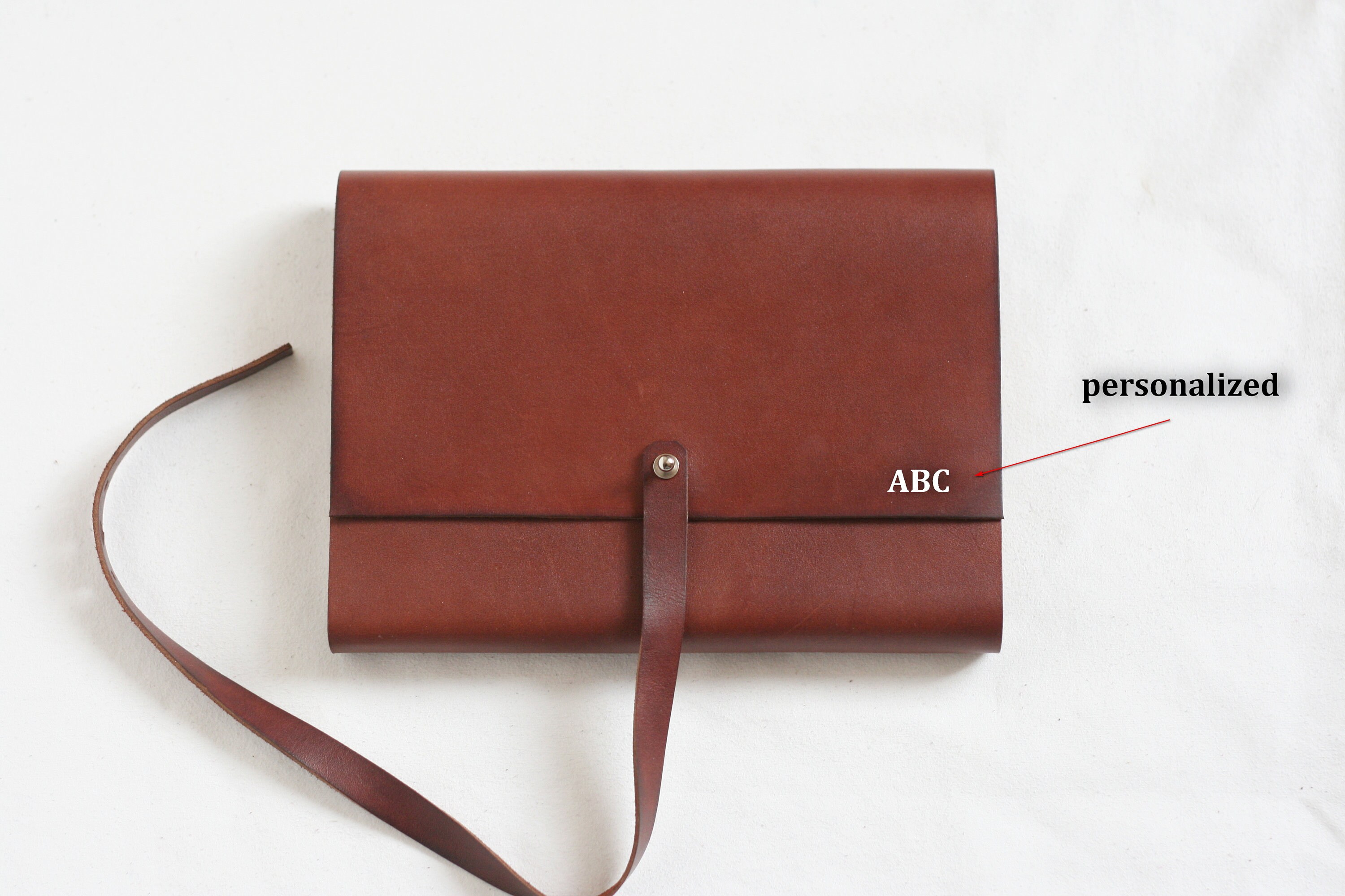Leather Book Cover Handmade Leather Cover Personalized - Etsy Australia