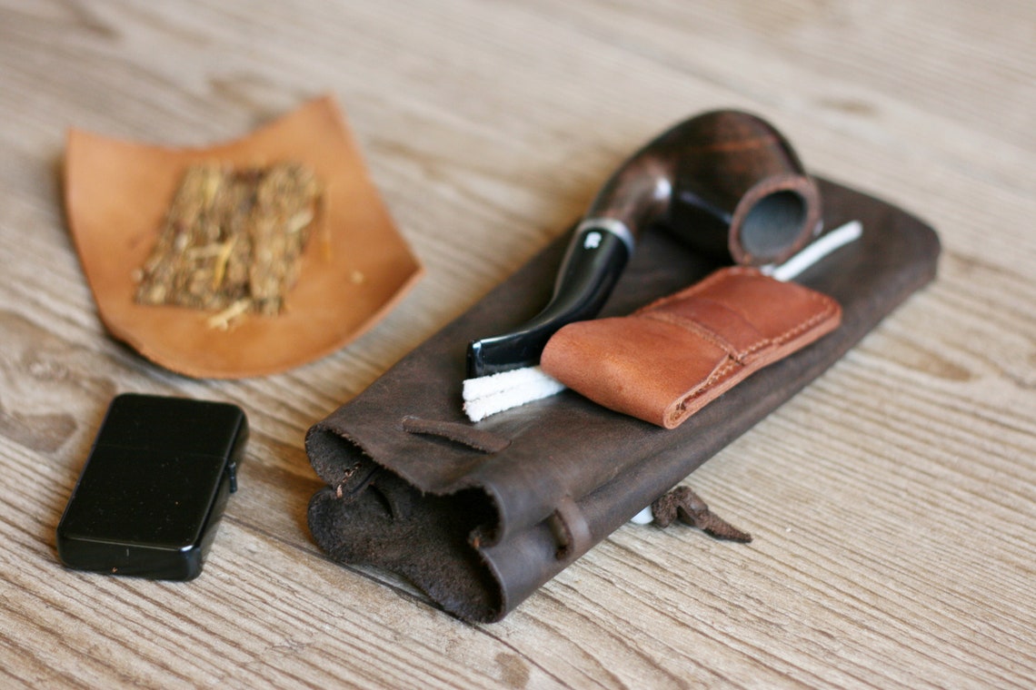 Leather Pipe Bag Pipe Case Personalized Pipe Bag Leather Bag - Etsy