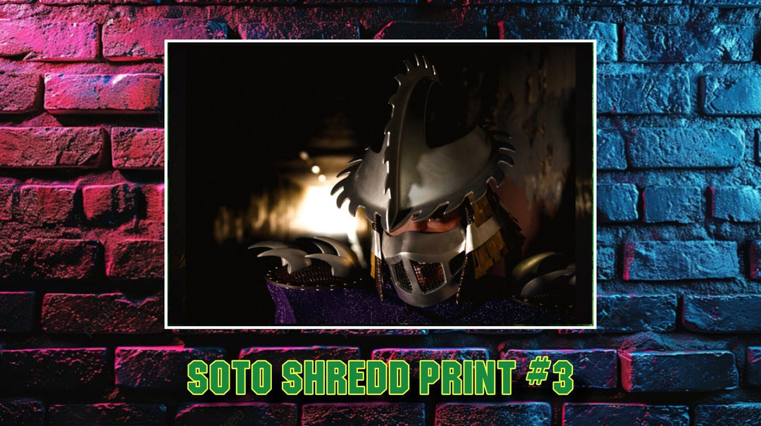 CNC SOTO Shredd Print 3 - Etsy
