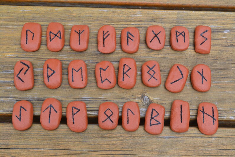 Handmade Rune Set Elder Futhark Runes Divination Tools - Etsy Canada