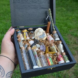 Beginner Witch Box, Witchcraft Starter Kit, Magic Spell Box - Etsy Canada