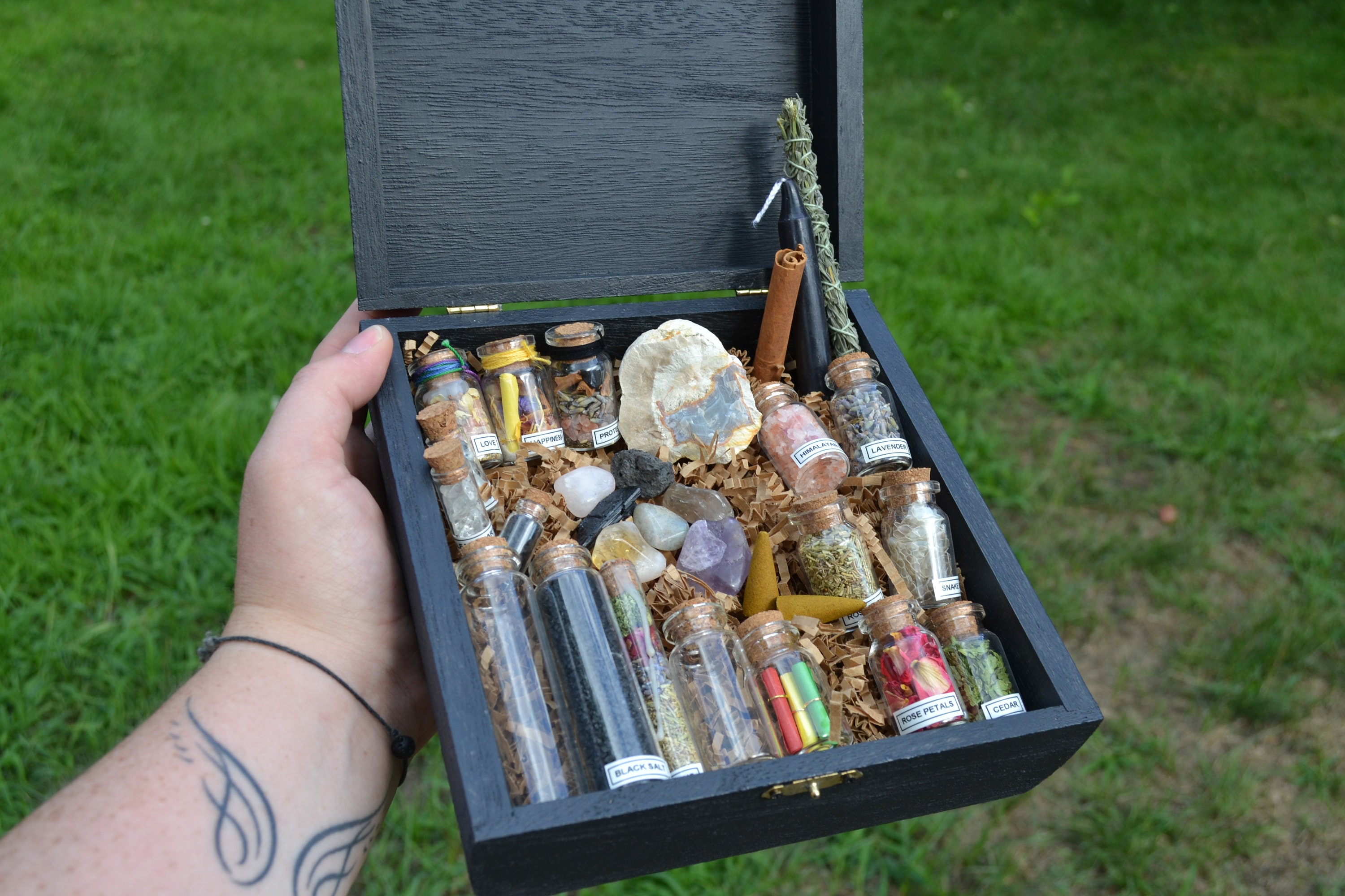 Beginner Witch Box Witchcraft Starter Kit Magic Spell Box - Etsy Canada