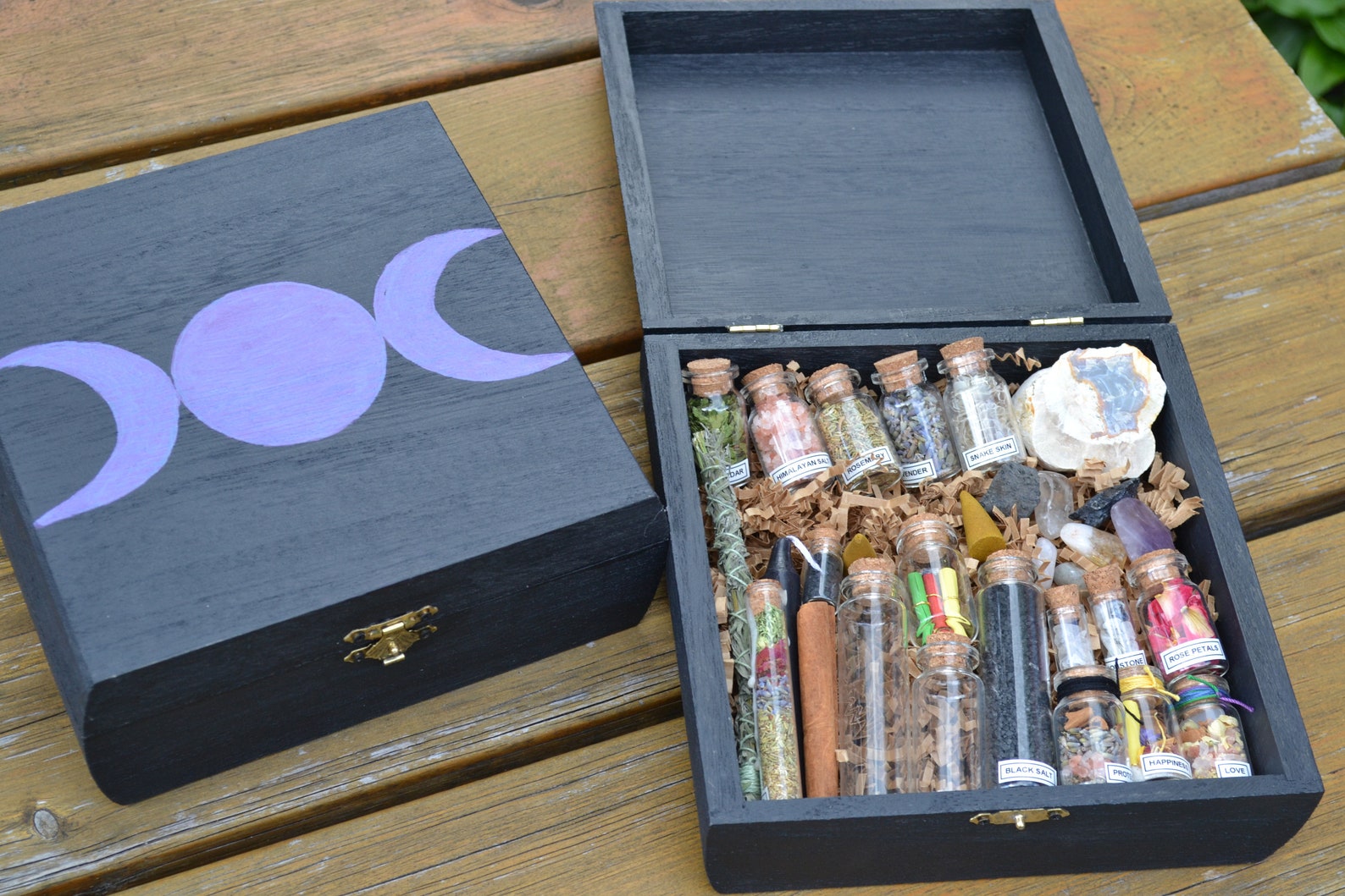 Beginner Witch Box Witchcraft Starter Kit Magic Spell Box - Etsy Canada