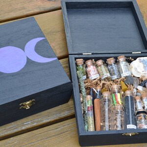 Beginner Witch Box, Witchcraft Starter Kit, Magic Spell Box - Etsy Canada