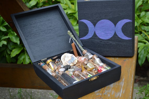 Beginner Witch Box Witchcraft Starter Kit Magic Spell Box | Etsy Canada
