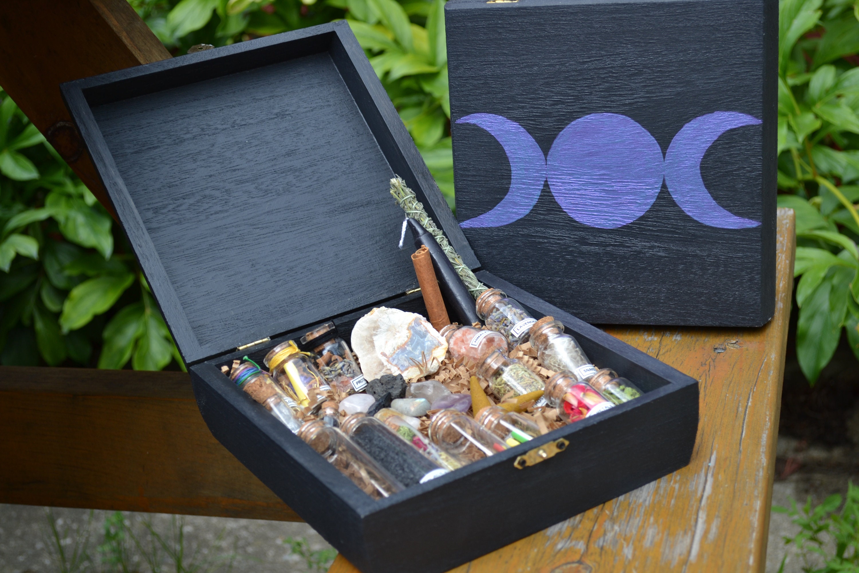 Beginner Witch Box Witchcraft Starter Kit Magic Spell Box - Etsy Canada