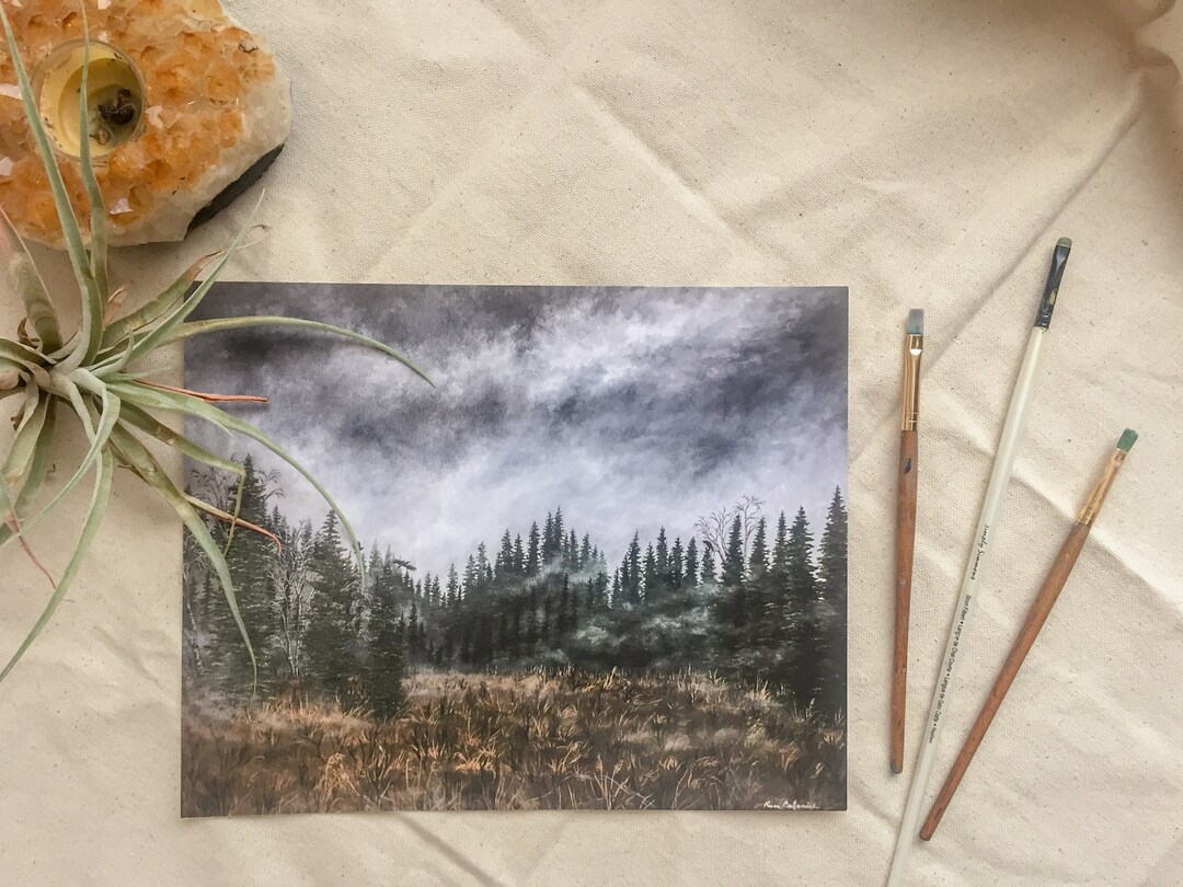 Fine Art Print - Nature Art Print - Forest Landscape Art - Nature Scene ...