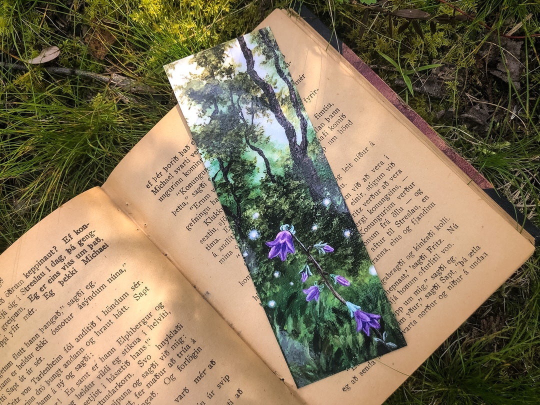 Artwork Bookmark Painted Bookmark Art Print Bookmark Illustrated ...