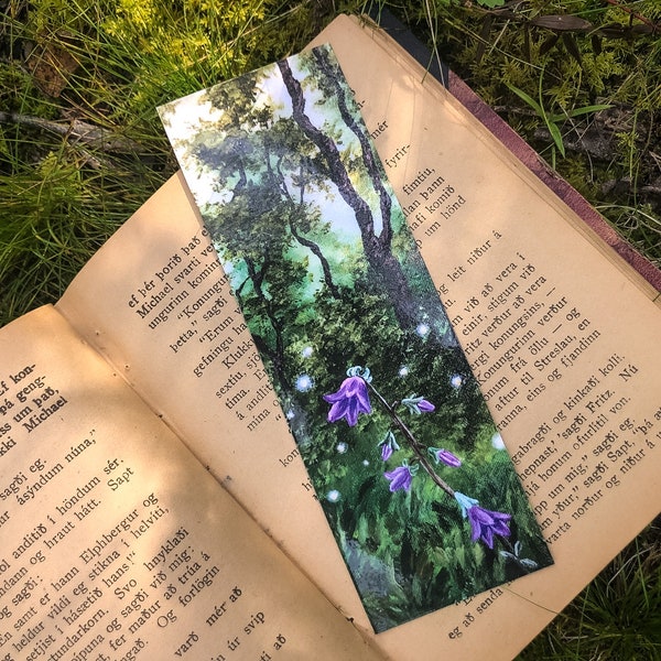 Illustrated Bookmark - Etsy