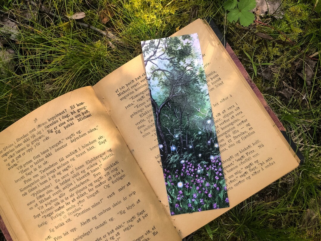 Artwork Bookmark Painted Bookmark Art Print Bookmark - Etsy