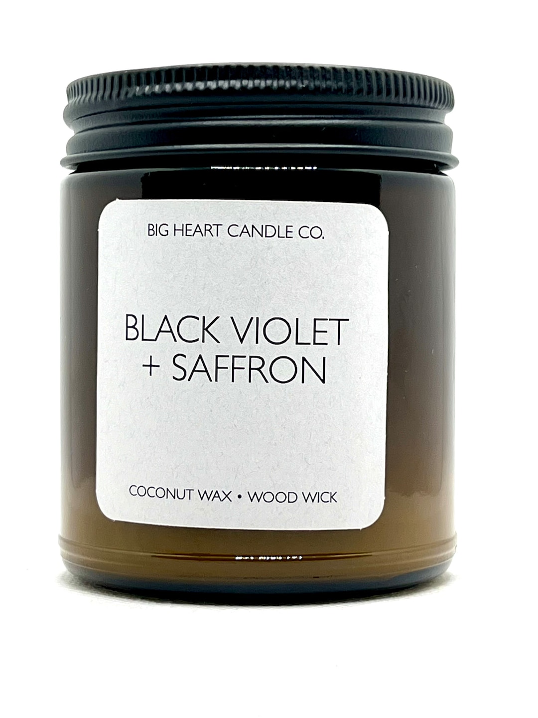 Black Violet + Saffron Luxury Coconut Wax Candle - Etsy