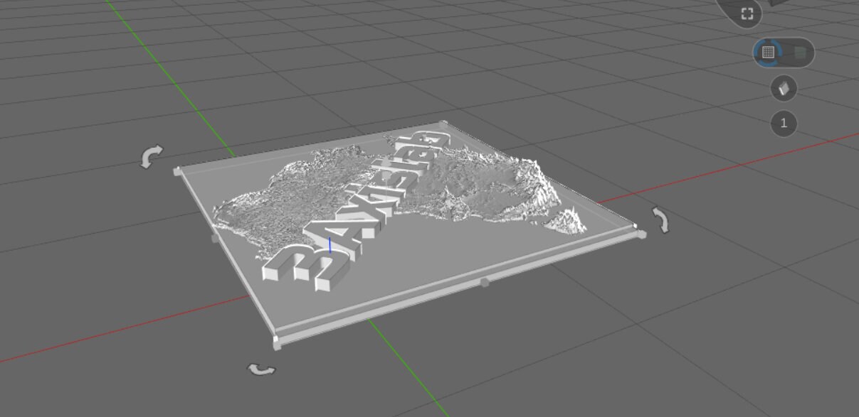 Sample File for Testing 3D Printing CNC Carving - Etsy