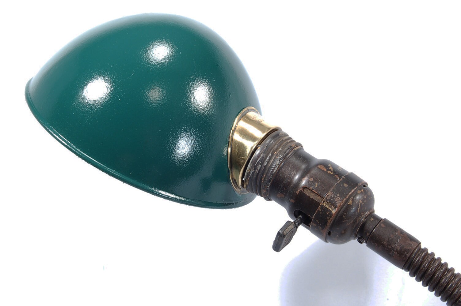 Antique Peerless Goose Neck Desk Lamp. - Etsy