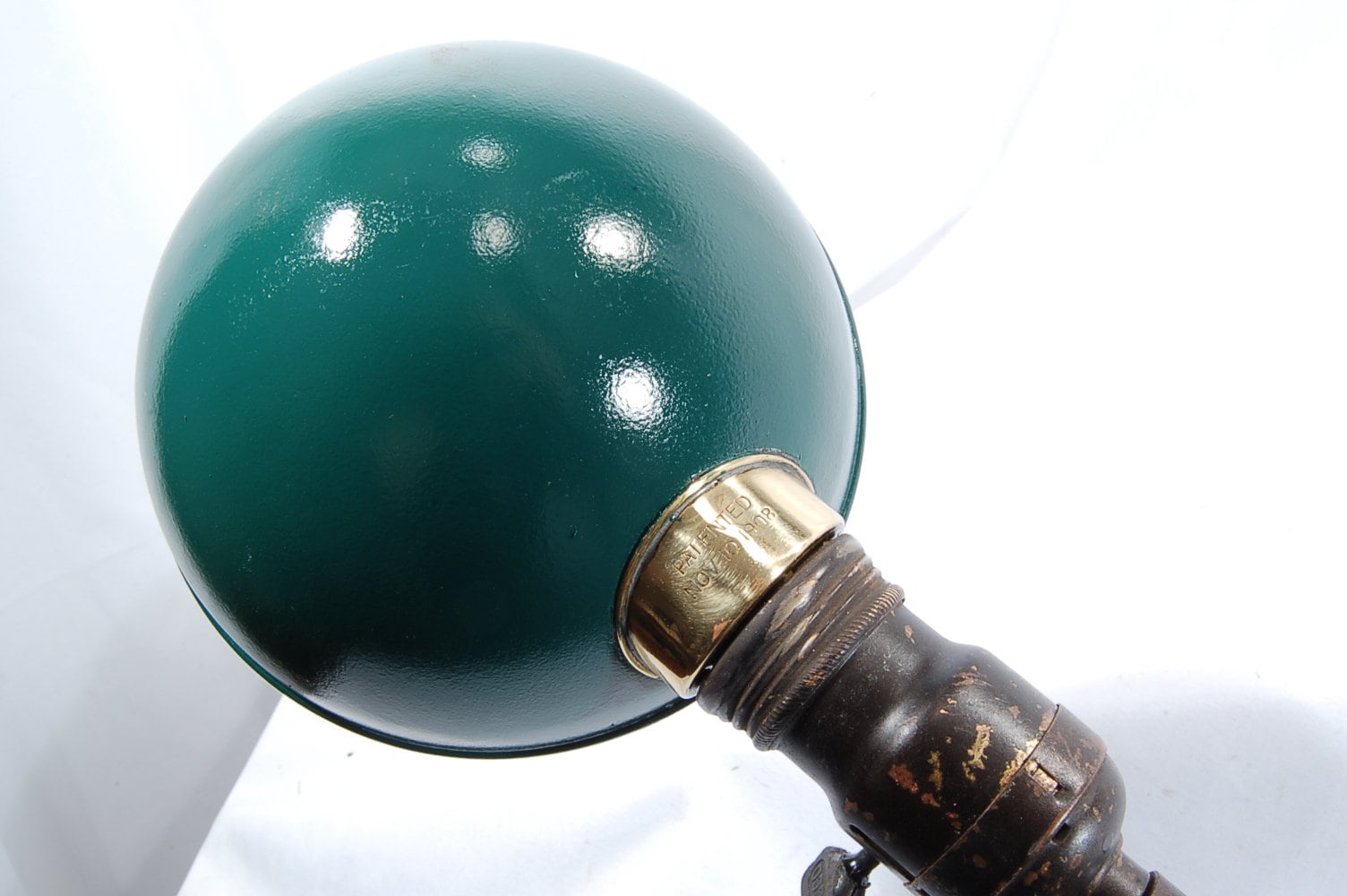 Antique Peerless Goose Neck Desk Lamp. - Etsy