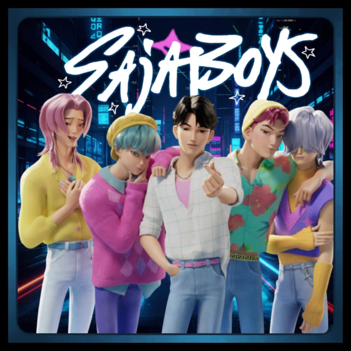 Kpop Demon Hunters Saja Boys Huntix Digital File Png Merch - Etsy