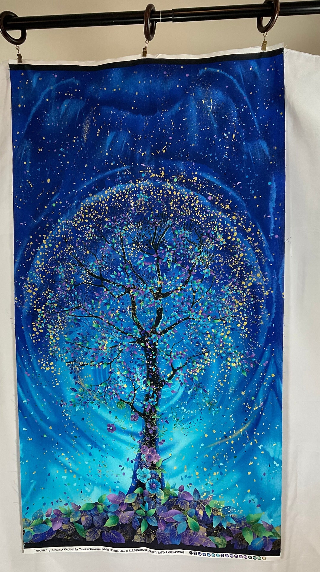 Utopia Tree Panel by Chong Wang @rezellequilts - Etsy