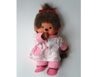 Pink Monchhichi Doll - Etsy