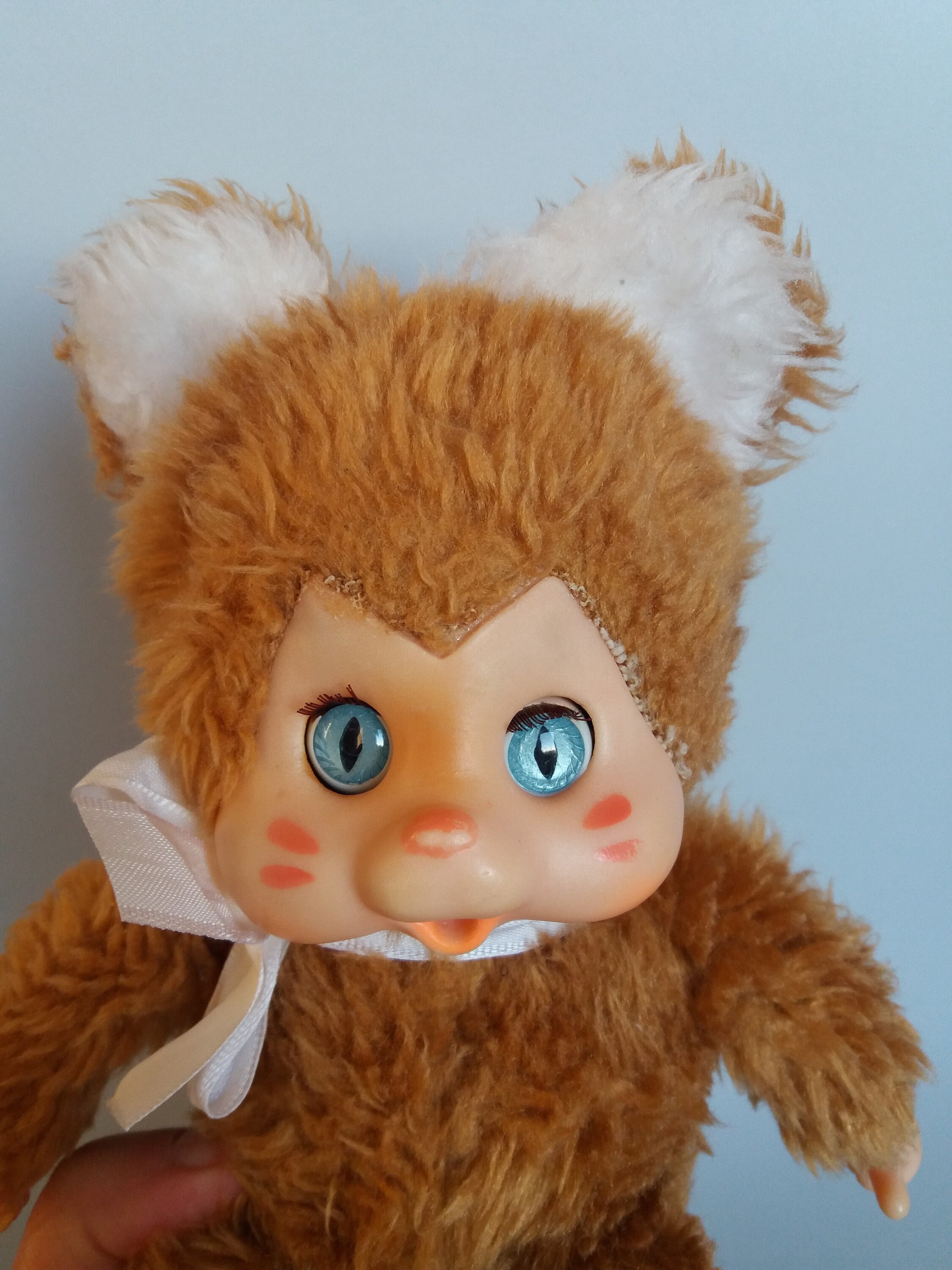 Vintage Monchhichi Washino Nyami Cat Plush Toy 8sleep - Etsy