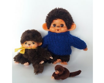 Monchichi Monkey Toy - Etsy
