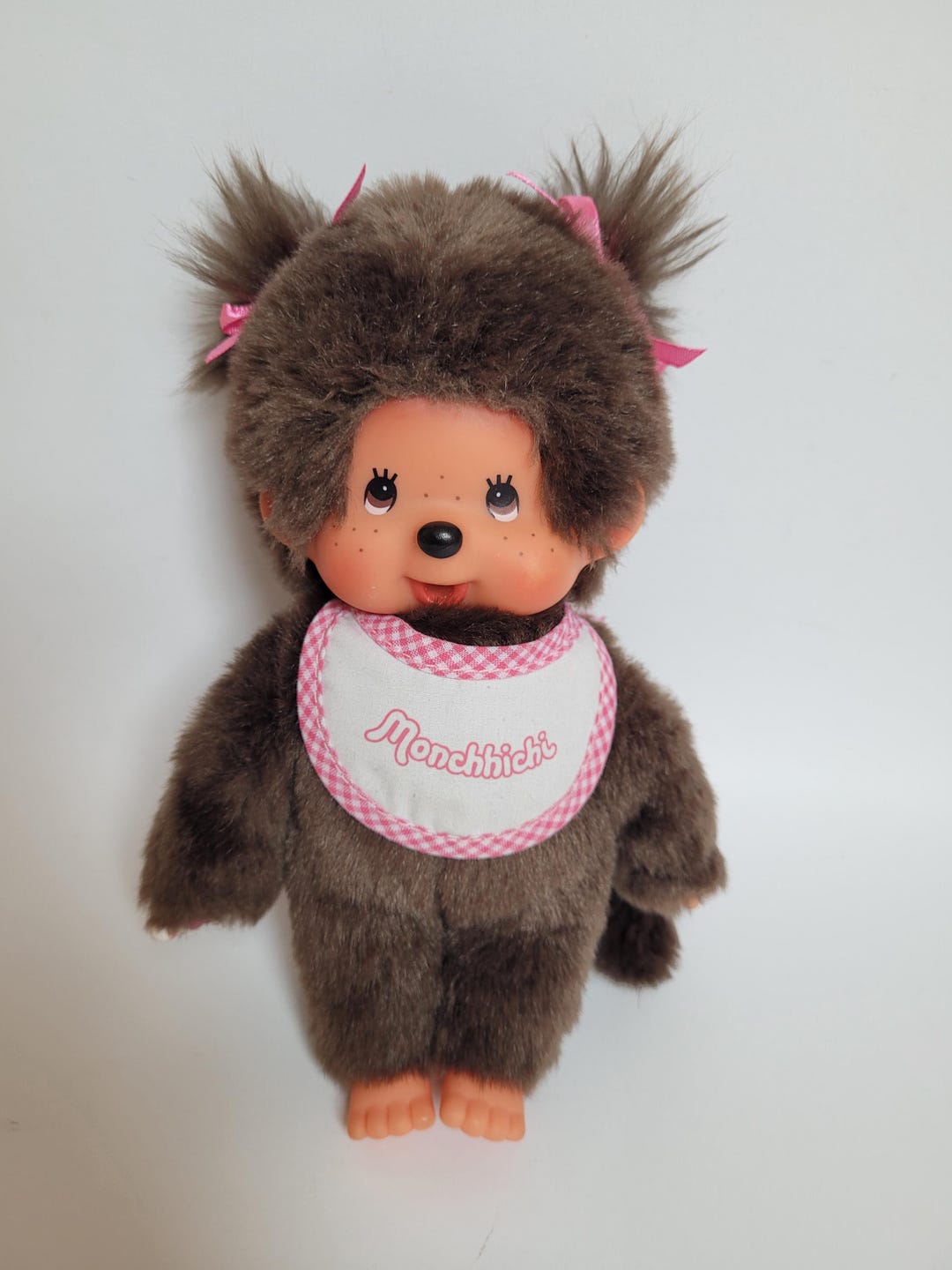 Vintage Monchhichi/monchichi Monkey Girl Doll, 8inch,top Condition - Etsy