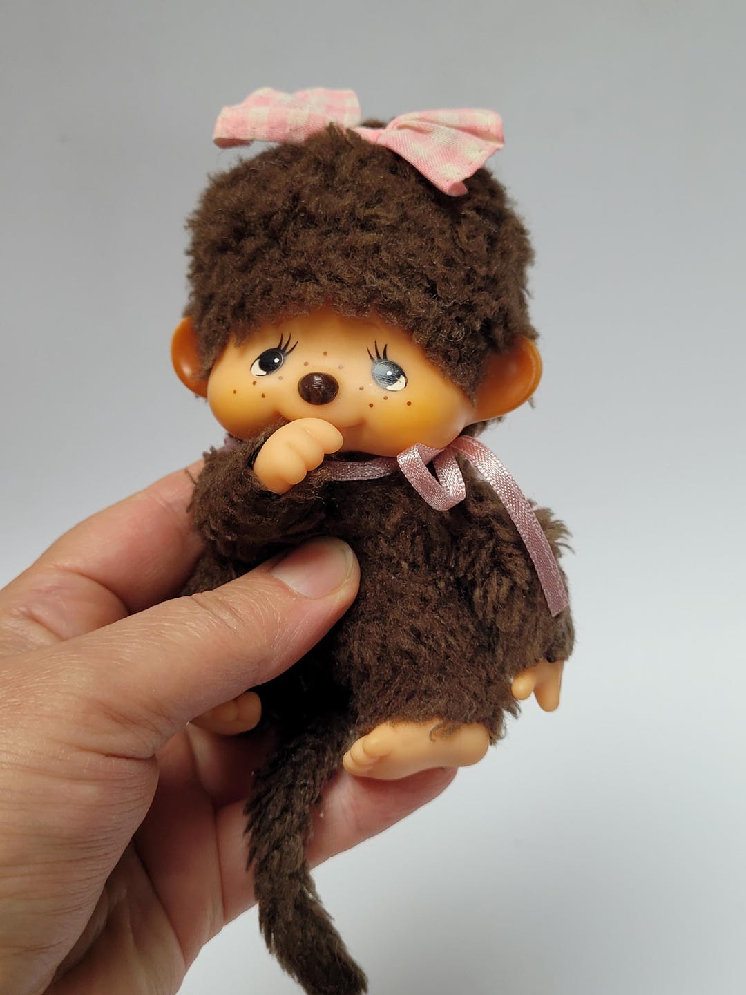 Vintage Bebichhichi Monchichi Doll With 1970s Sekiguchi Label 5" - Etsy