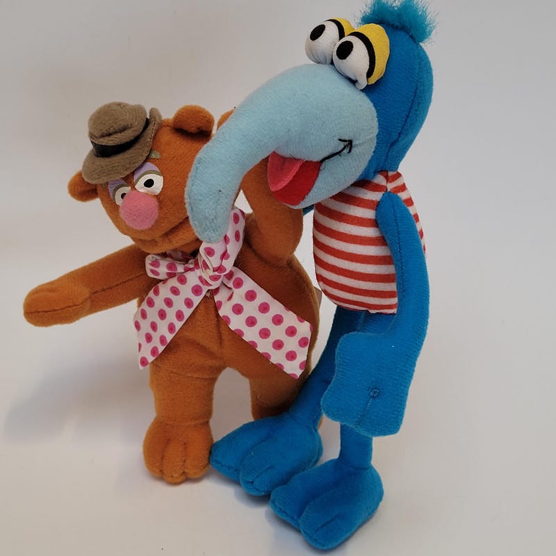 Vintage Fozzie Bear Plush - Etsy