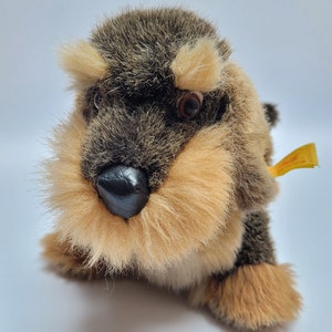 Vintage Steiff Raudi Dachshund Dog Stuffed Toy 4151/25, 11 Long,1980s ...