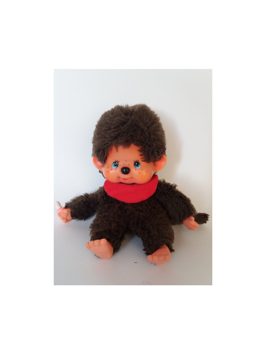 Vintage Monchhichi/monchichi Monkey Doll Made in 1970s With Label 7inch ...