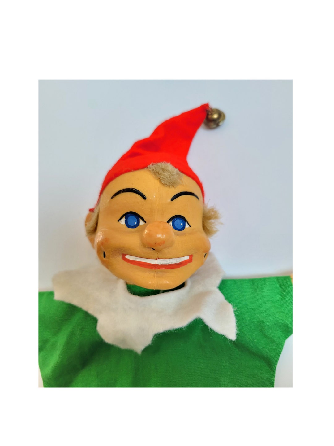 Vintage Jester Joker Hand Puppet,german Handpuppe,clown Fairy Tale Doll ...