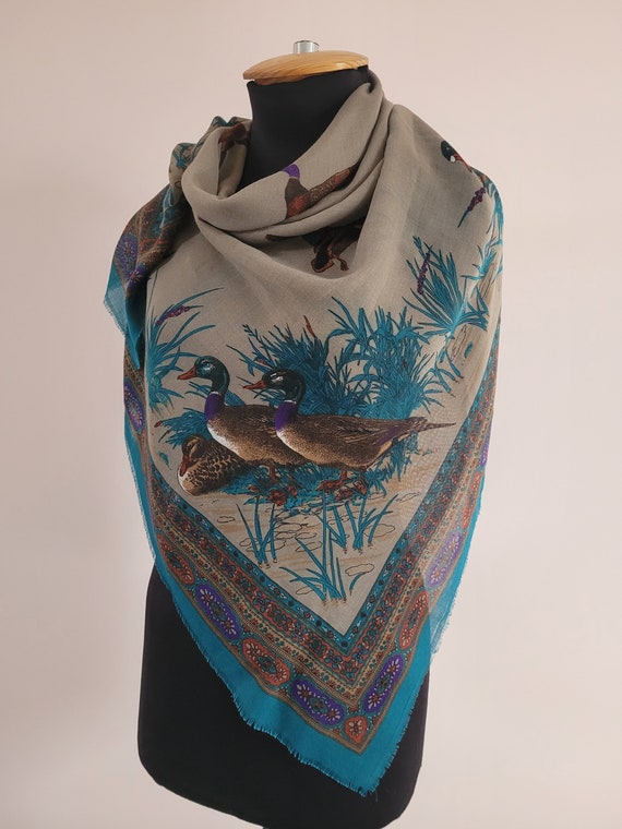 Vintage oversize ducks print - Gem