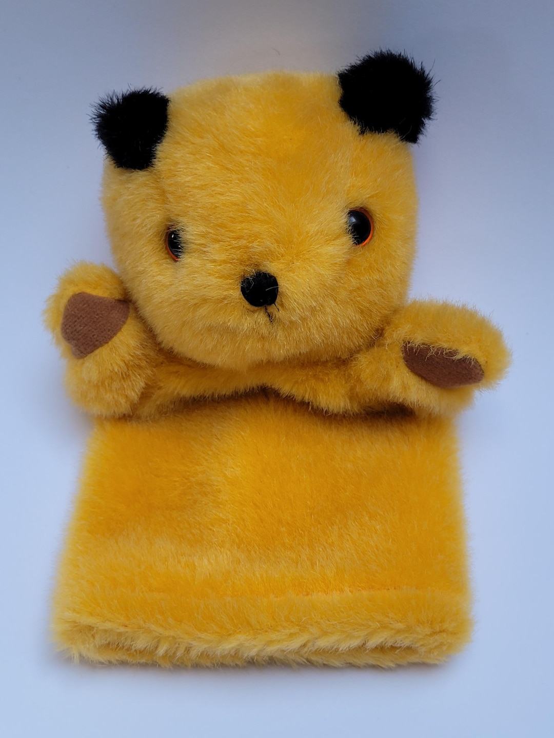 Vintage "sooty" Hand Puppet Plush Soft Toy , BBC Children’s Show 1990 ...